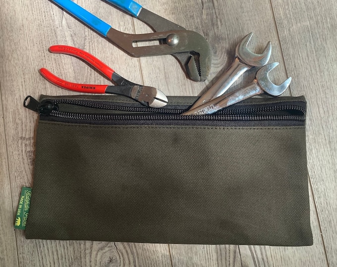 Heavy Canvas Tool Pouch - Etsy