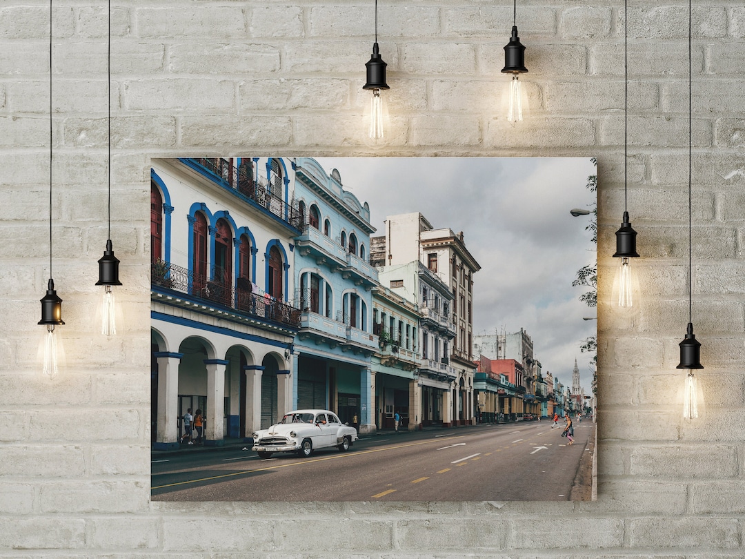 Havana Poster, Cuba Poster, Large Wall Art, Cuban Wall Decor, City Wall ...