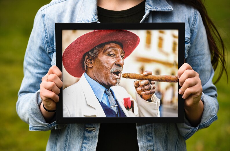 Cigar Art, Cuban Poster, Havana Cuba Art, Cuban Prints, Gift for Dad ...