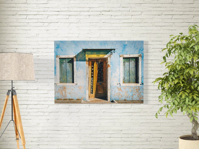 Door Photography Print, Burano Venice Italy Art Print, Italy Aesthetic ...