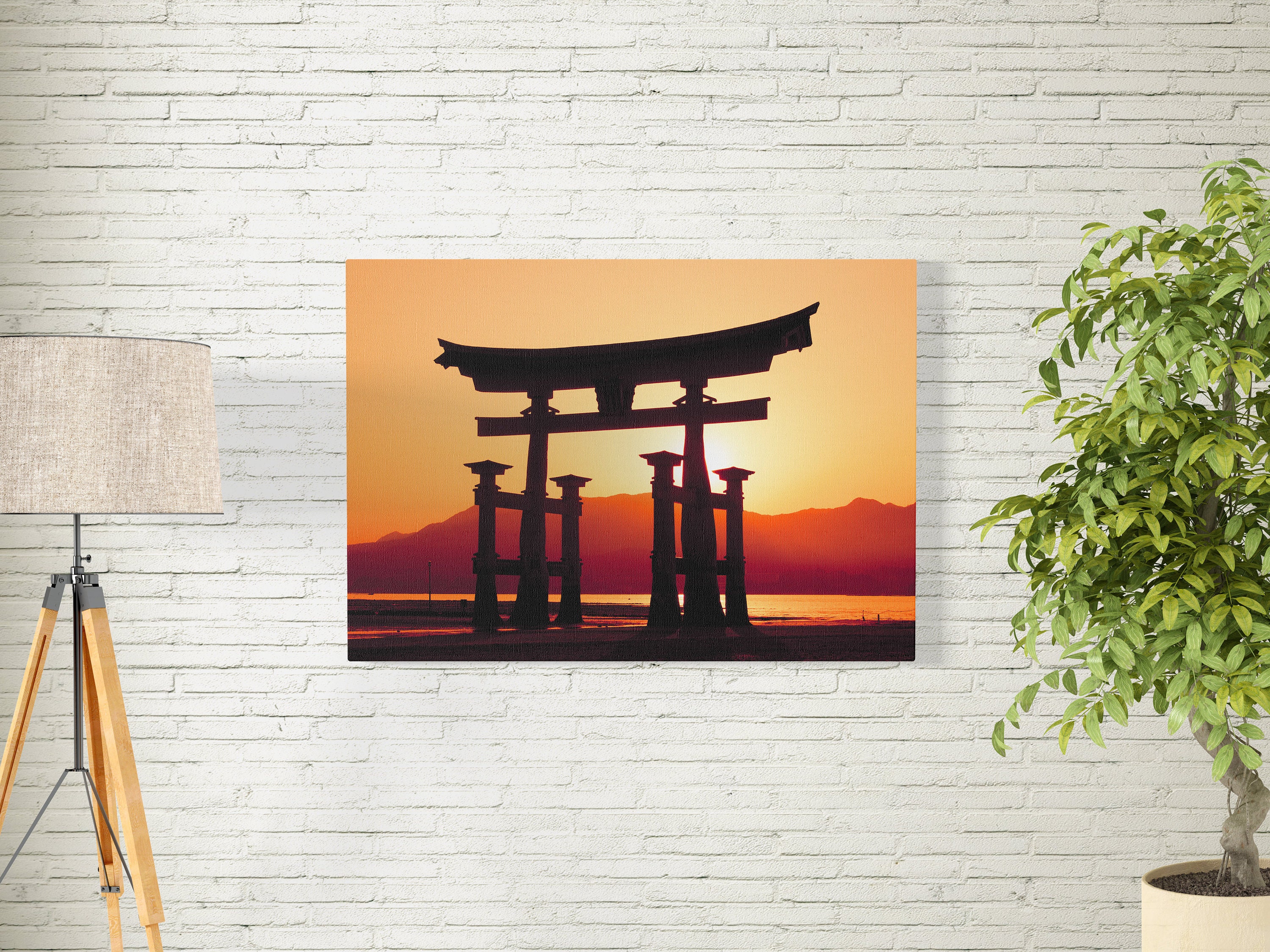 Miyajima, Japan Decor, Torii Gate, Photography Gifts for Women, Bedroom ...