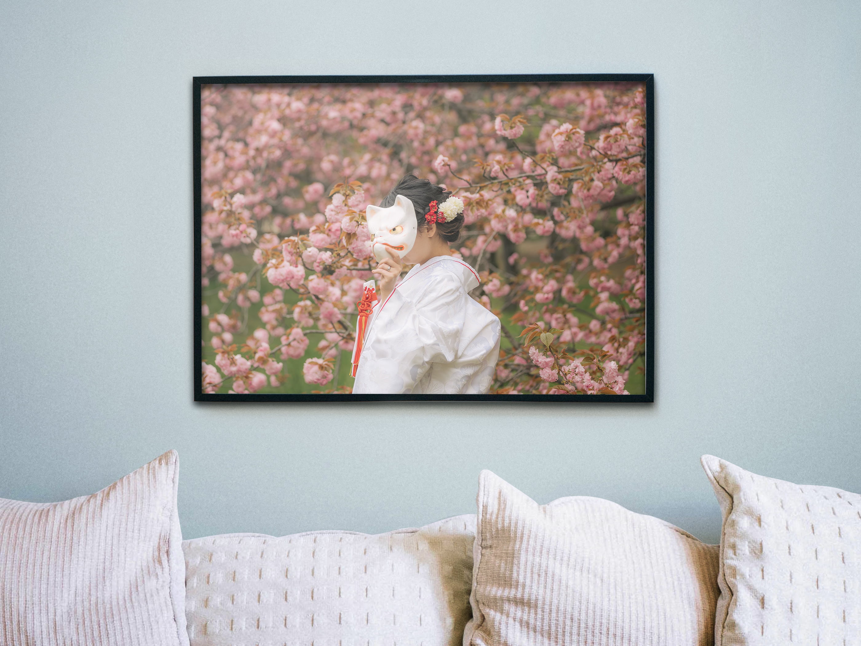 Japan Cherry Blossom, Sakura Print, Kyoto Travel Poster, Fine Art ...