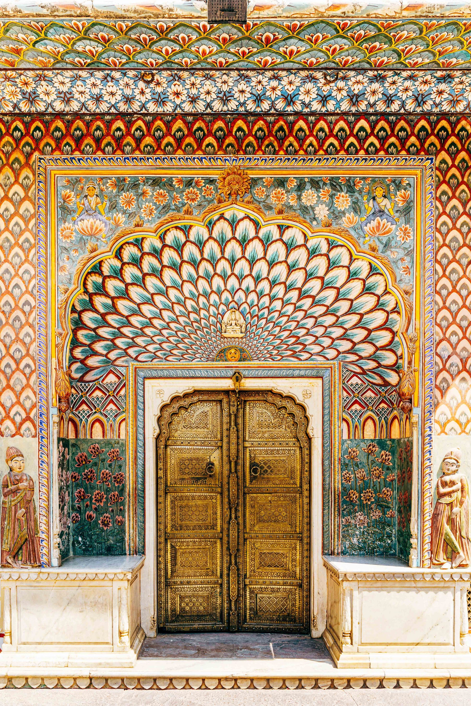 Lotus Gate Jaipur Palace Print: India Travel Photography - Etsy