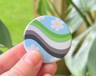 Demiboy Pin Queer Art Frog Buttons LGBT Pins - Etsy