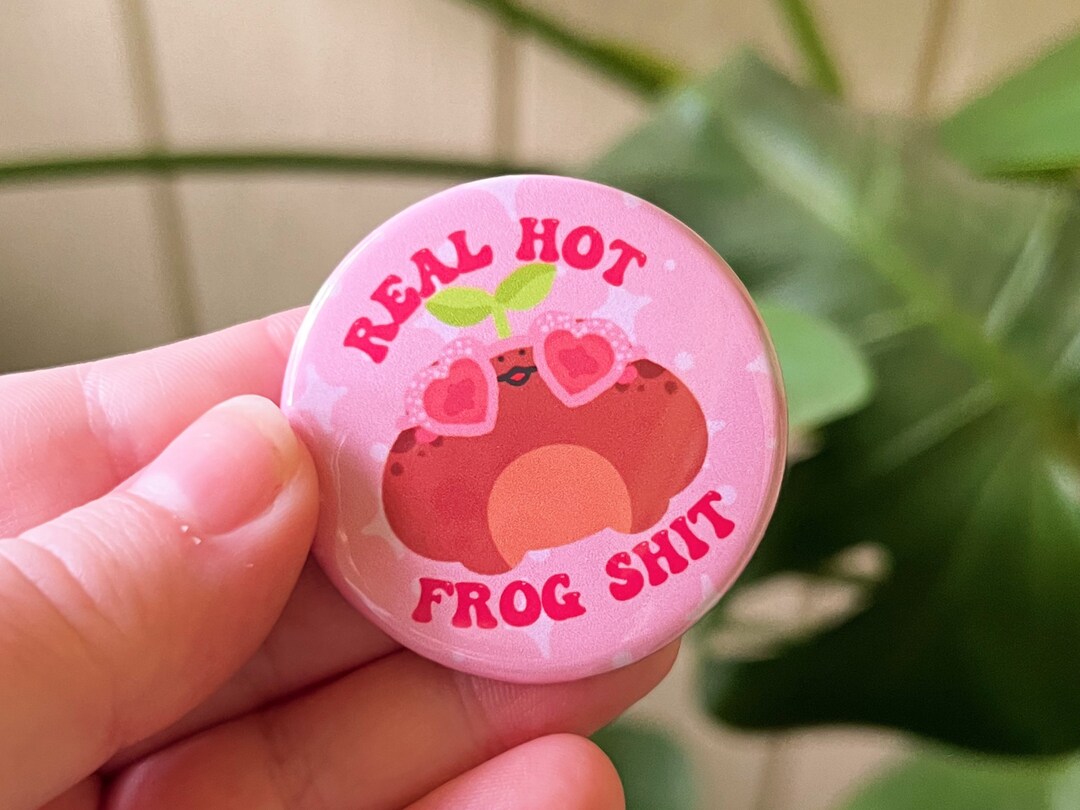 Frog Pins Feminist Badge Frogcore Pins for Backpacks - Etsy