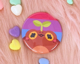 Demiboy Pin Queer Art Frog Buttons LGBT Pins - Etsy