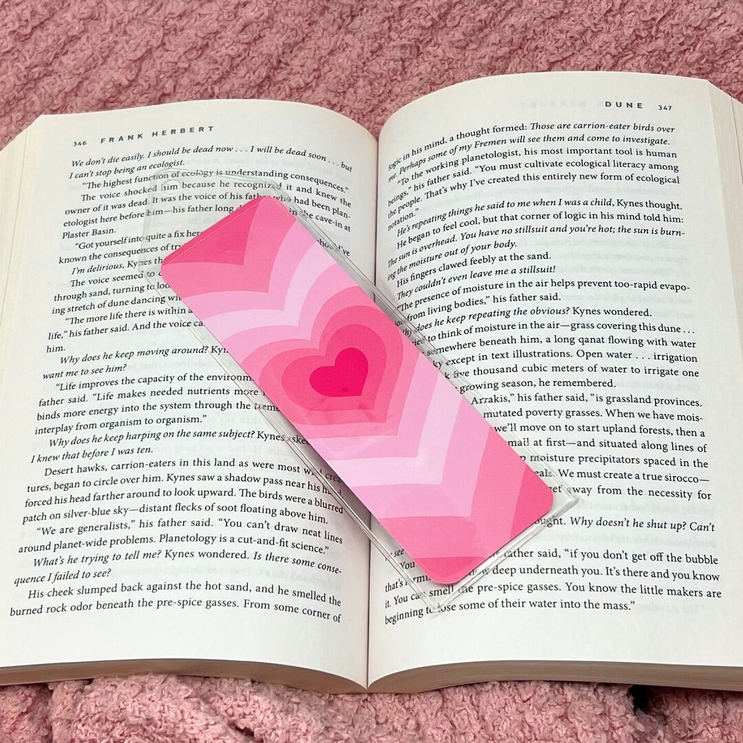 Coquette Aesthetic Kawaii Bookmark, Bookish Things, Y2K Style - Etsy