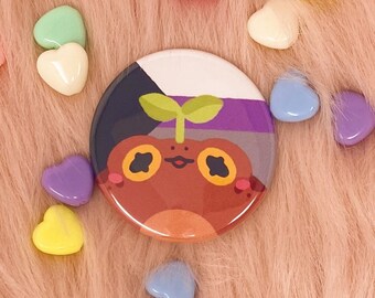 Demiboy Pin Queer Art Frog Buttons LGBT Pins - Etsy