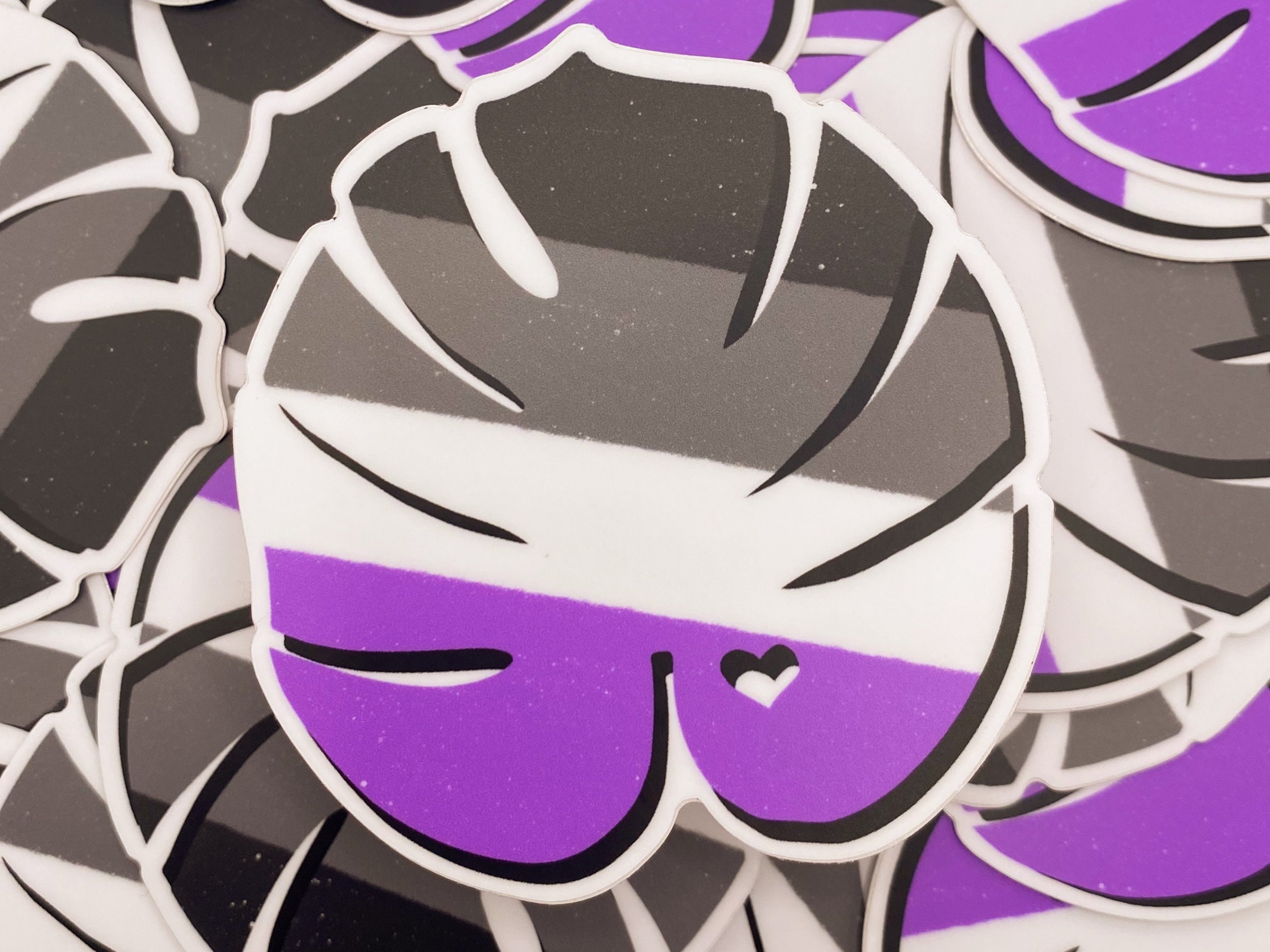 Paper Stickers, Labels & Tags Stickers Celebrate Pride ACE PRIDE Proud ...