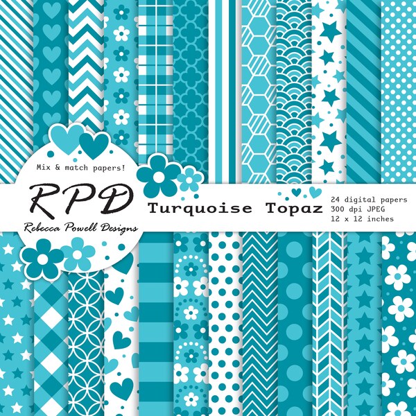 Digital Paper Set - Etsy