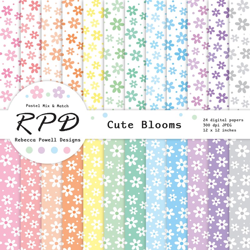 Digital Paper Pack - Etsy