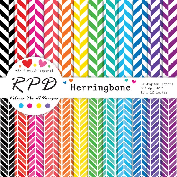Herringbone Digital - Etsy