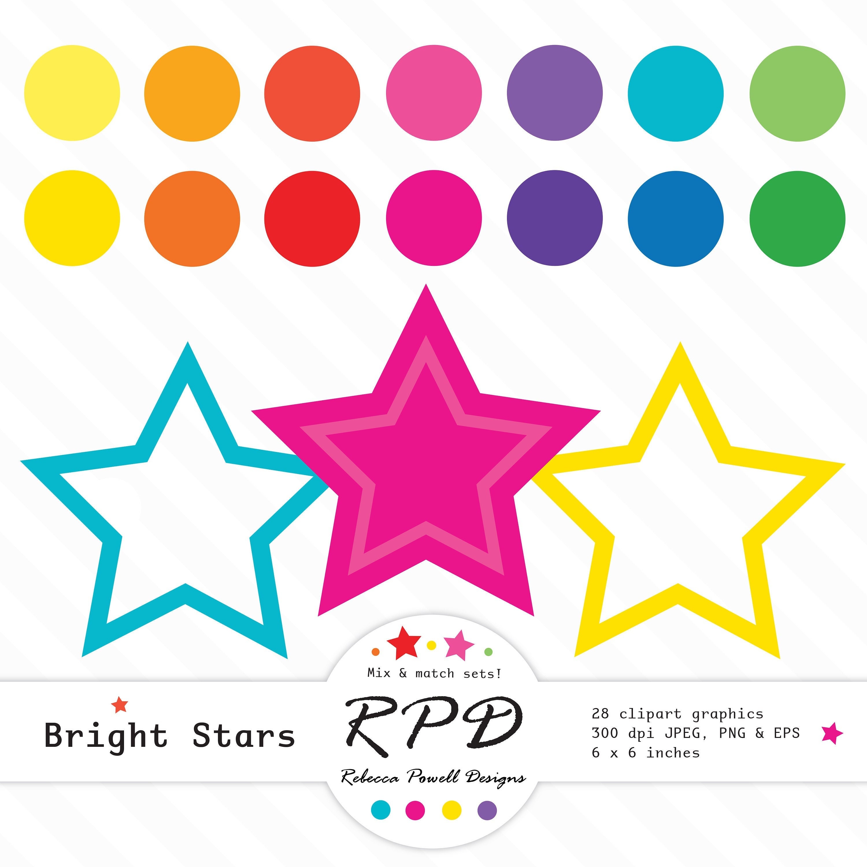 Bright Stars Clipart