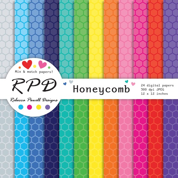 Honeycomb Pattern - Etsy