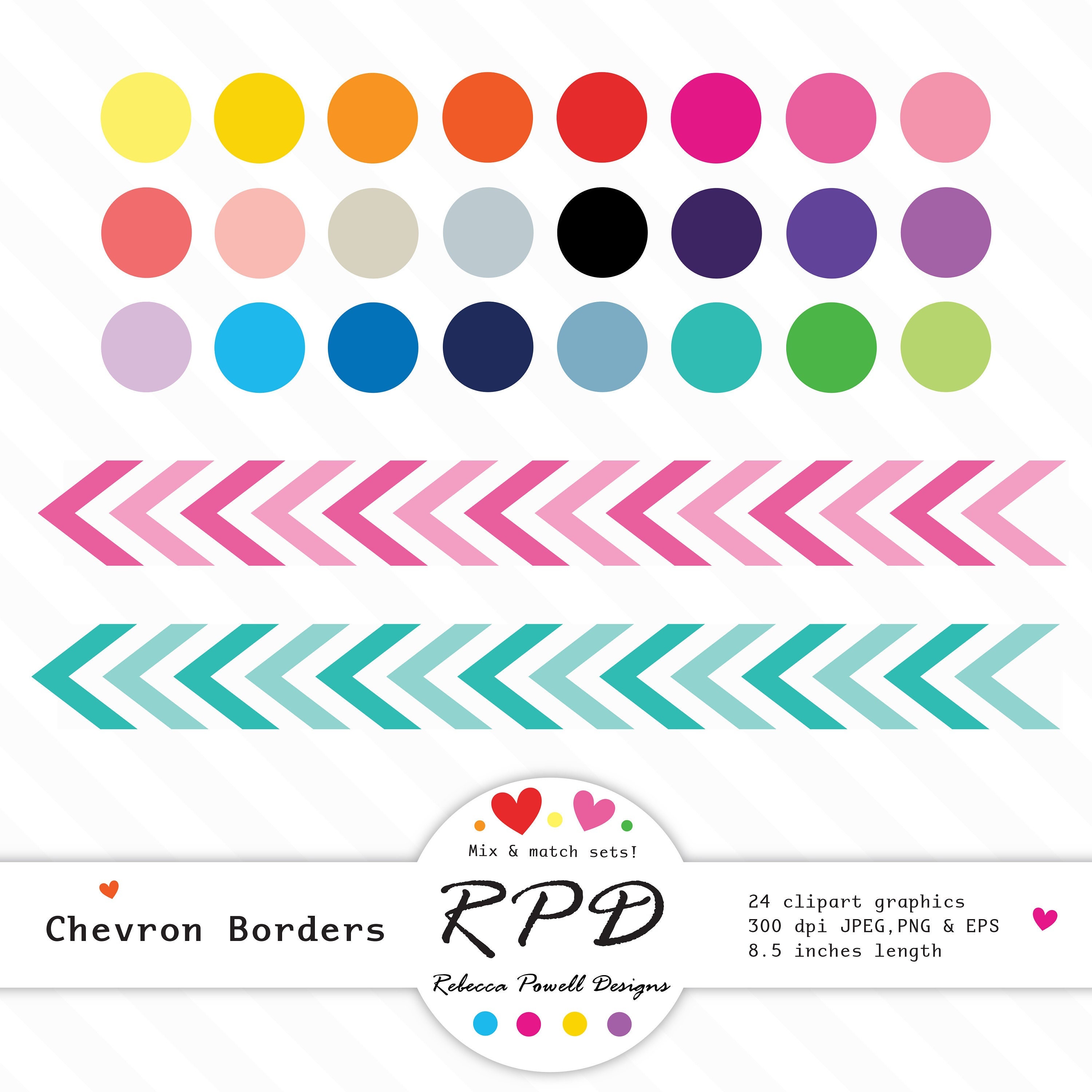 Chevron Clipart Border