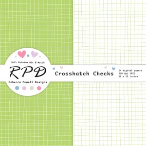 Crosshatch Pattern Seamless Digital Paper, Pastel Rainbow Colours ...