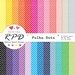 Small Polka Dots Digital Paper Pack, Seamless, Rainbow Colours, White ...