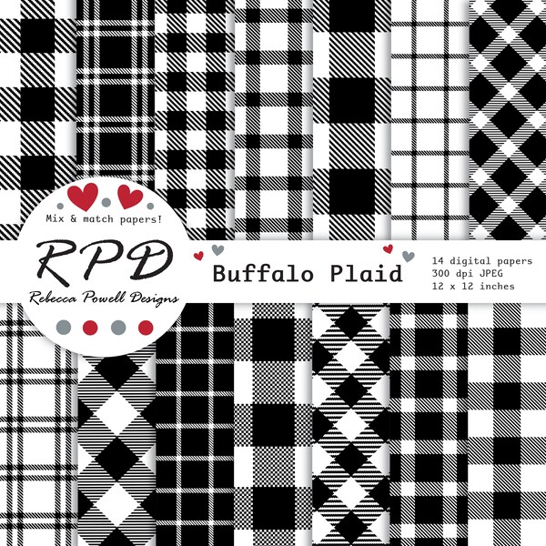 Buffalo Plaid - Etsy