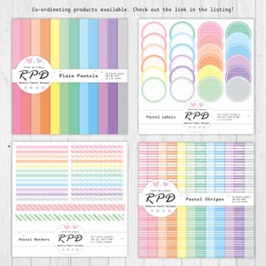 Circles Digital Clip Art Set, Geometric, Pastel Colours, Png ,jpeg ...