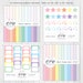 Vintage Style Digital Clip Art Frames, Pastel Colours, Scrapbooking ...