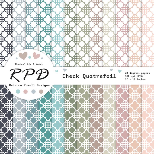 Quatrefoil Pattern - Etsy
