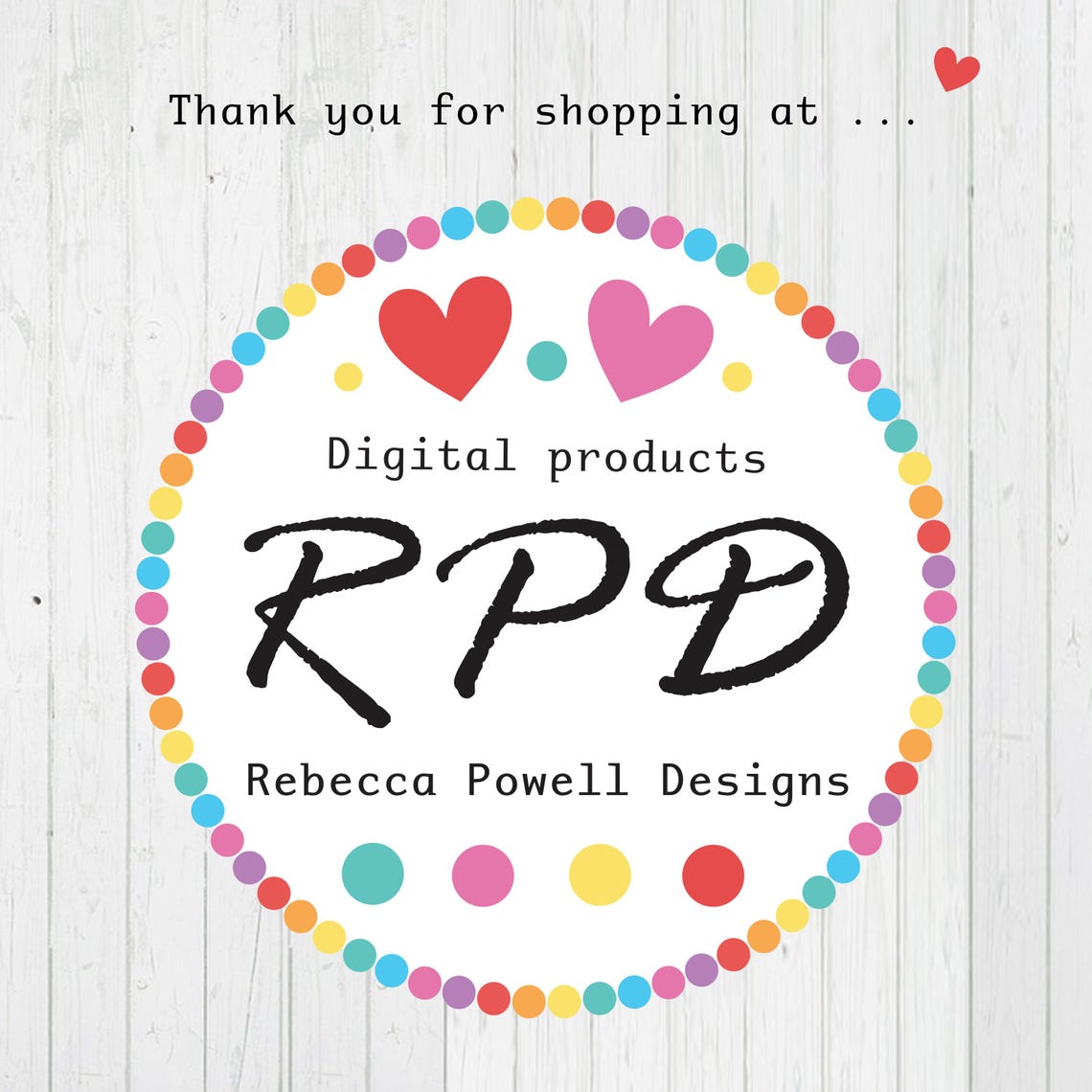 Polka Dots Seamless Digital Paper, Rainbow Colours & White, Scrapbook ...