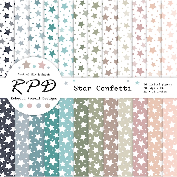 Paper Stars - Etsy