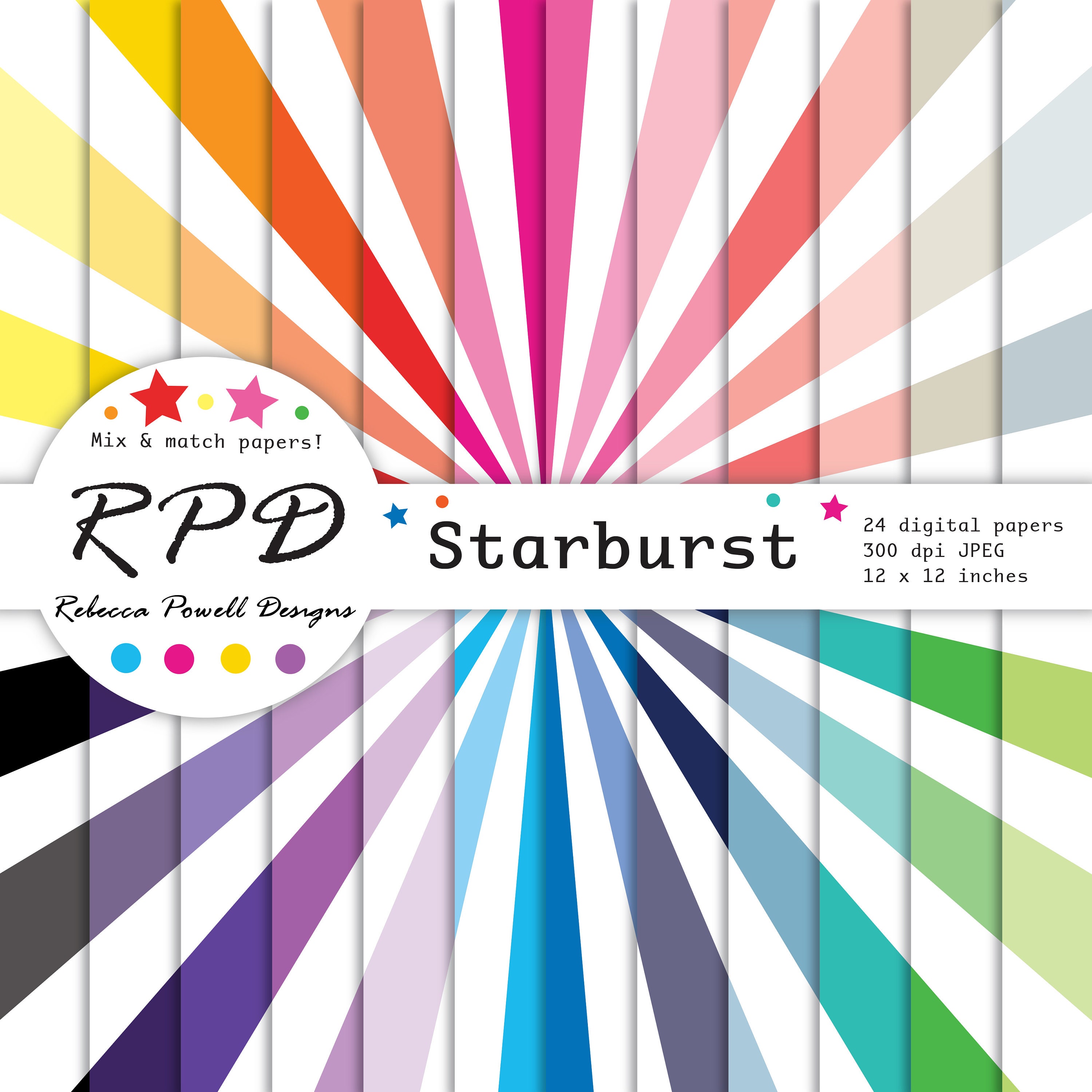 Rebecca Chevron Letters