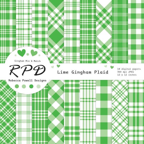 Gingham Paper - Etsy