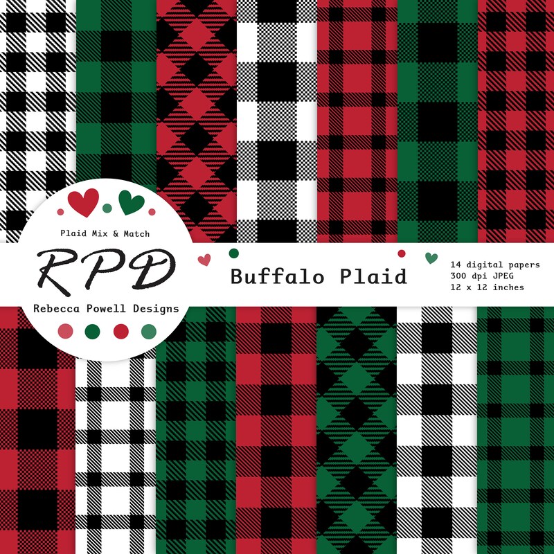 Buffalo Plaid - Etsy