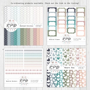 Stars Polka Dot Confetti Digital Paper Pack, Seamless Pattern, Neutral ...