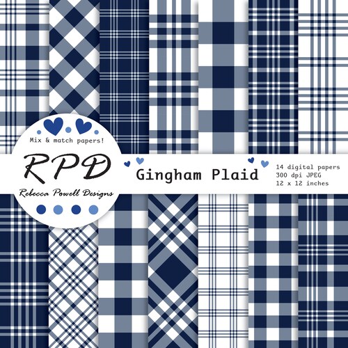 Gingham Rainbow Plaid Background Digital Paper Tartan - Etsy