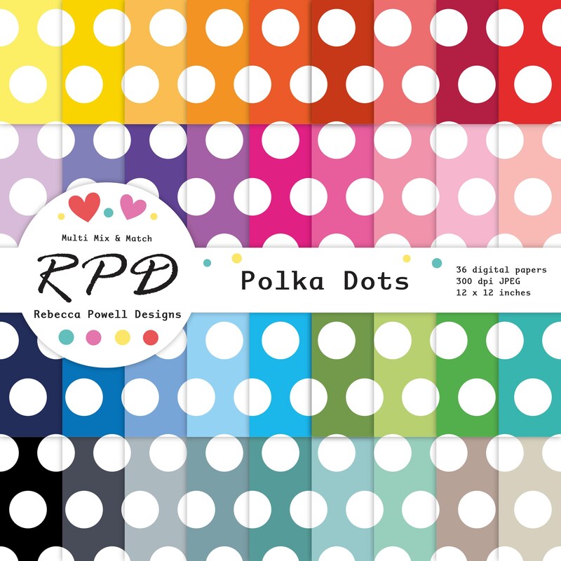 Polka Dot Pattern - Etsy