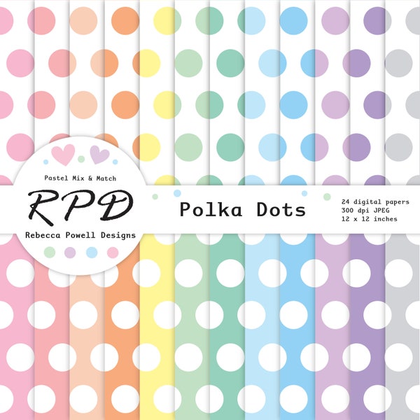Polka Dot Pattern - Etsy