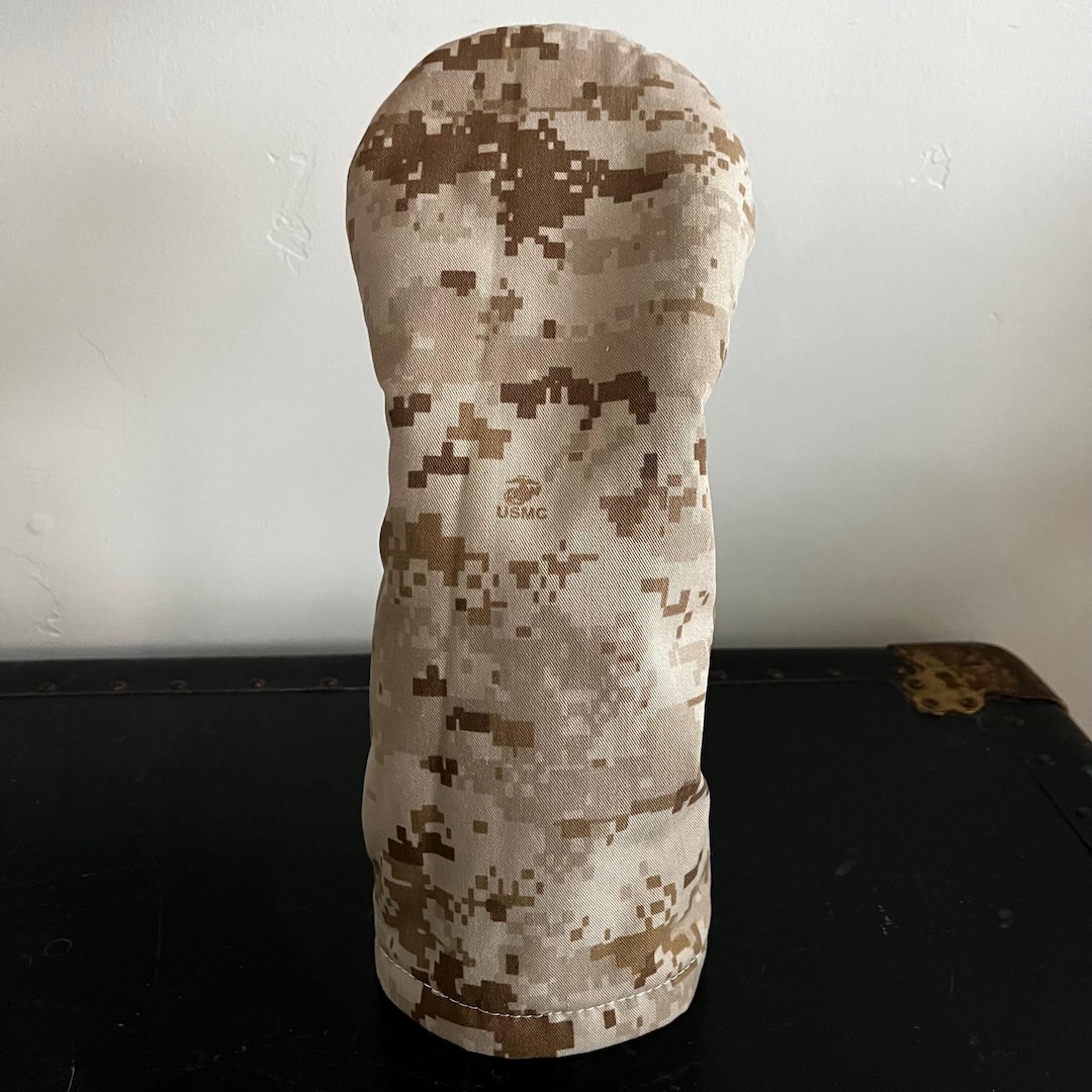 Custom Golf Driver Head Cover | USMC Desert MARPAT Golf Driver Club ...