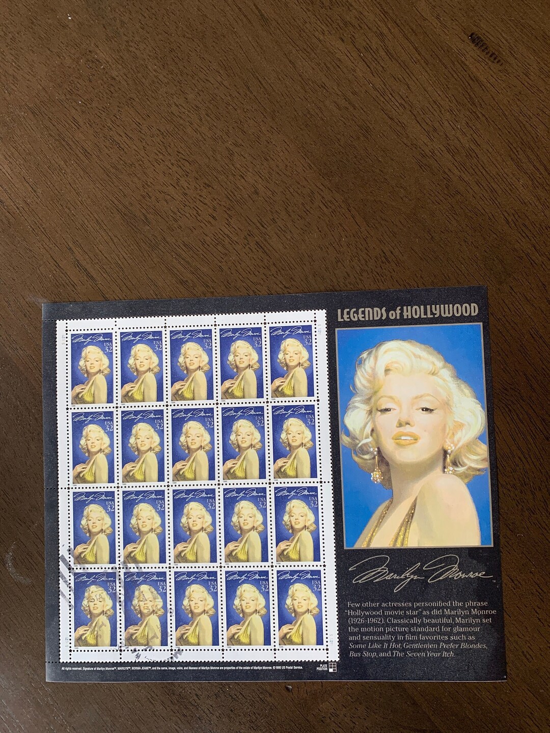 Marilyn Monroe Stamp Collection - Etsy