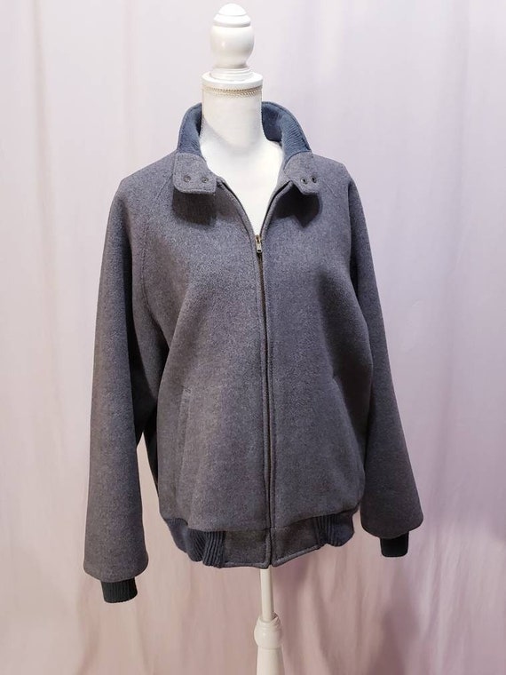 Vintage Pendleton Jacket ... 1980s Women's Cropped Wo… - Gem