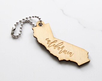 California keychain | Etsy