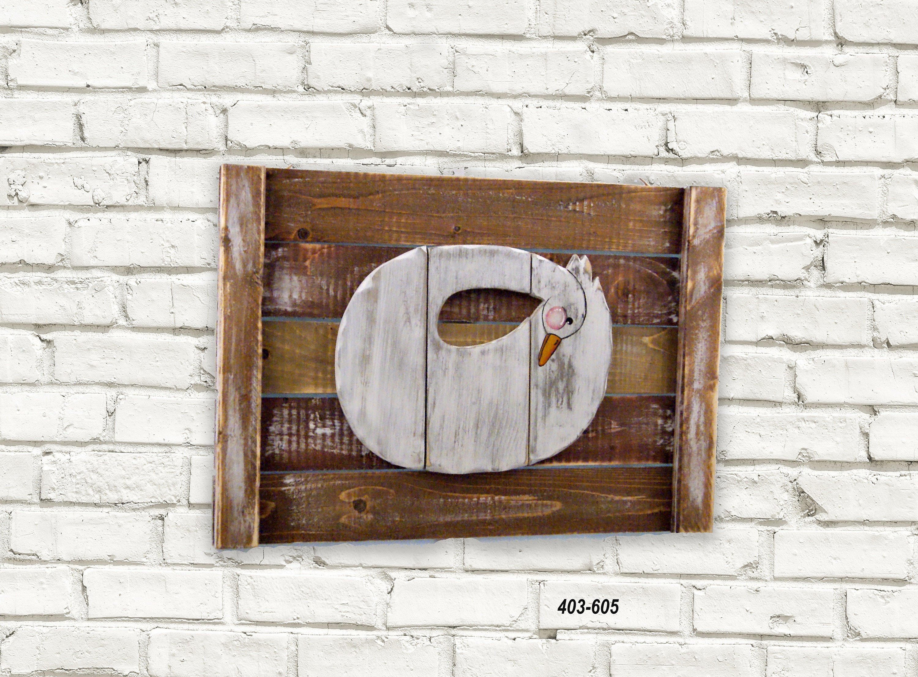 Goose Welcome, Reclaimed Wood Wall Hanging, Engraved Personalized ...