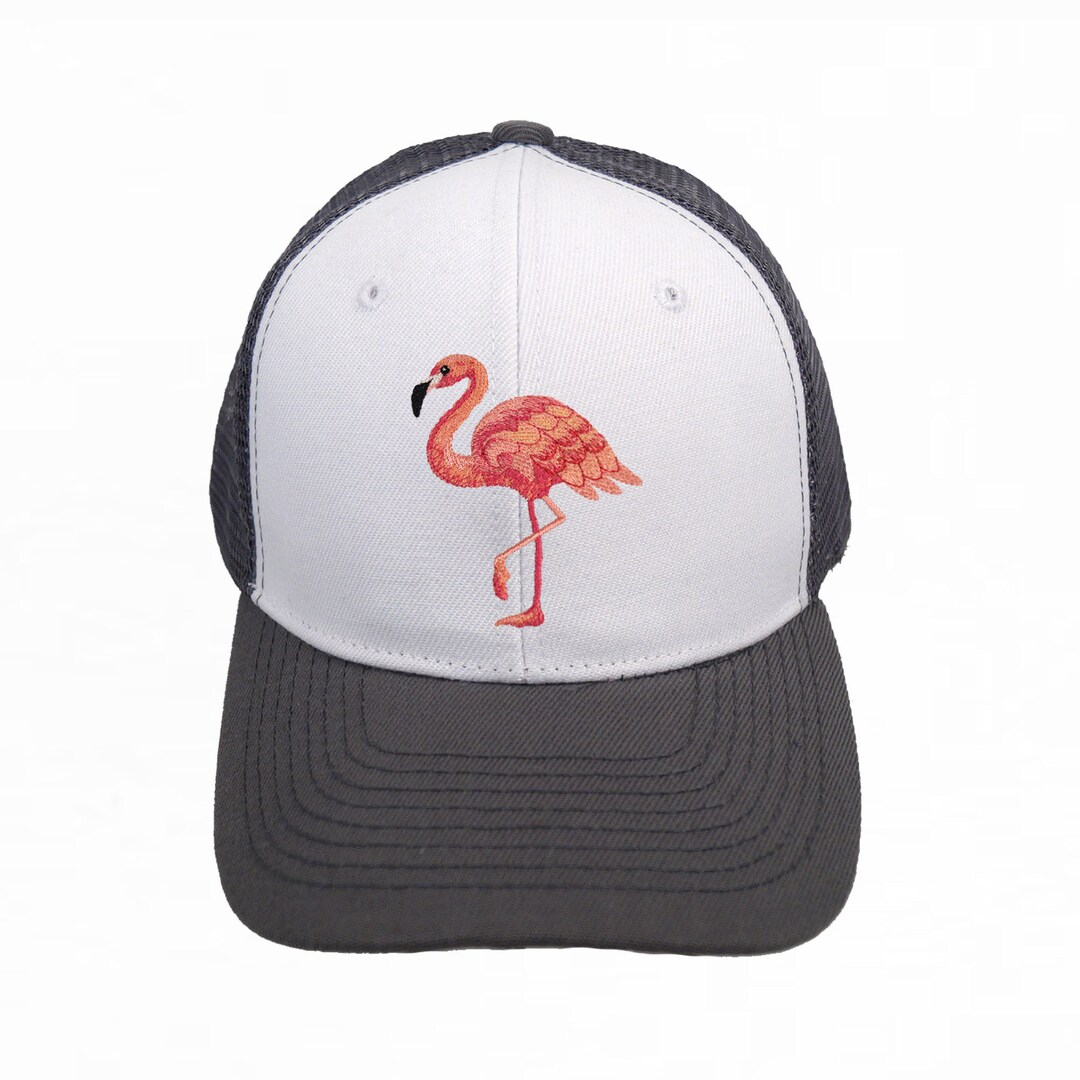 Flamingo Trucker Hat, Flamingo Beach Hat, Flamingo, Trucker Hat ...