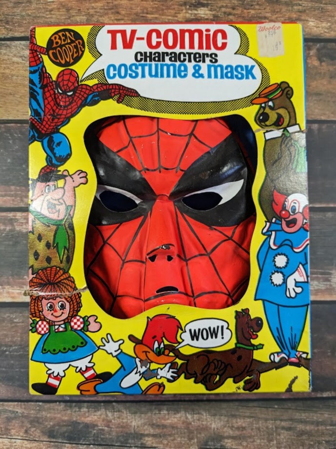 Vintage Ben Cooper 1972 Spiderman Child's Costume & Mask - Etsy