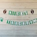 First Touchdown Football Birthday Banner Football 1st - Etsy