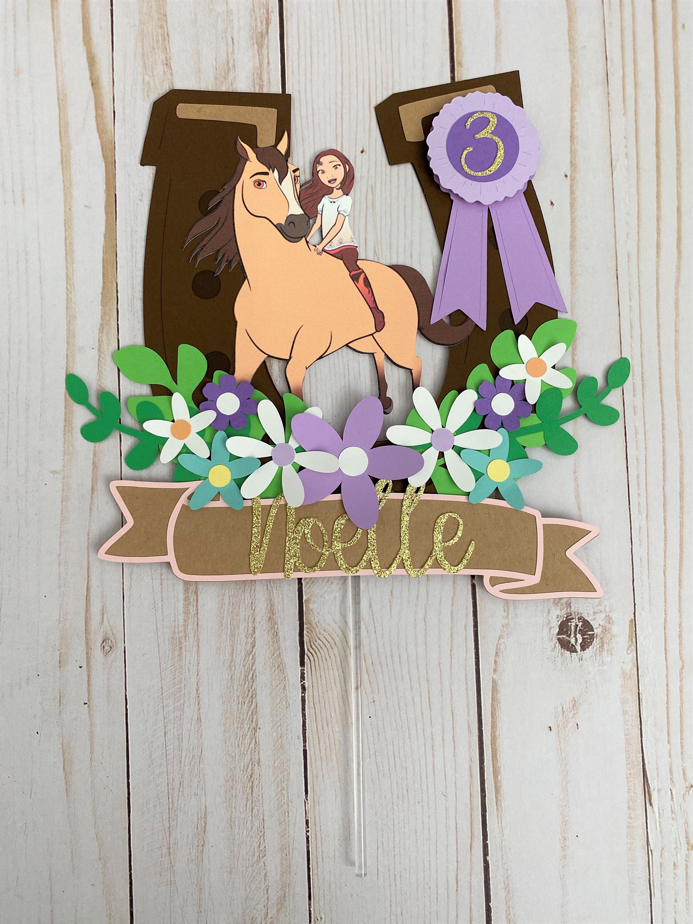 Spirit Riding Free Cake Topper Spirit Riding Free Spirit | Etsy