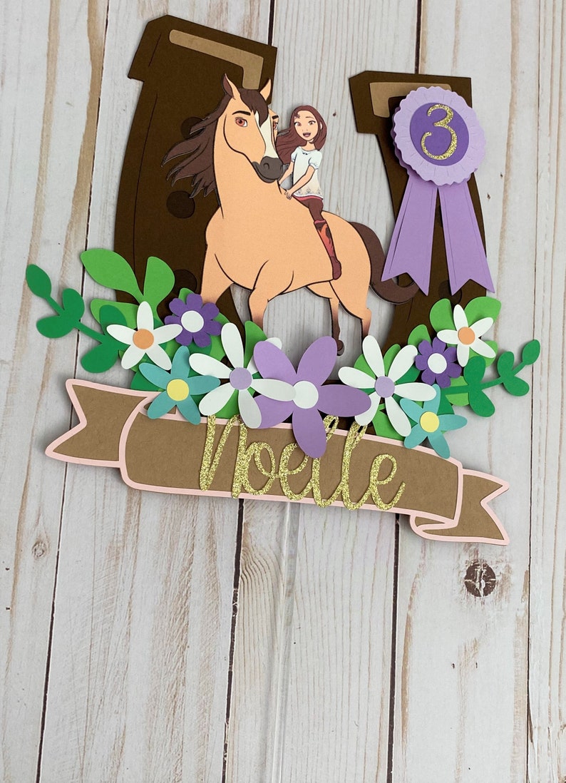 Spirit Riding Free Cake Topper Spirit Riding Free Spirit | Etsy
