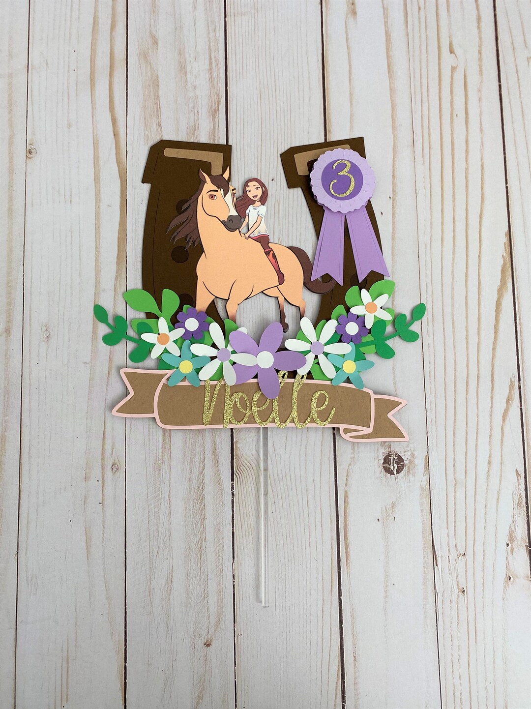 Spirit Riding Free Cake Topper, Spirit Riding Free, Spirit Decorations - Etsy
