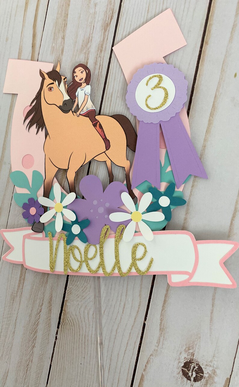 Spirit Riding Free Cake Topper Spirit Riding Free Spirit | Etsy