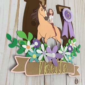 Spirit Riding Free Cake Topper, Spirit Riding Free, Spirit Decorations ...