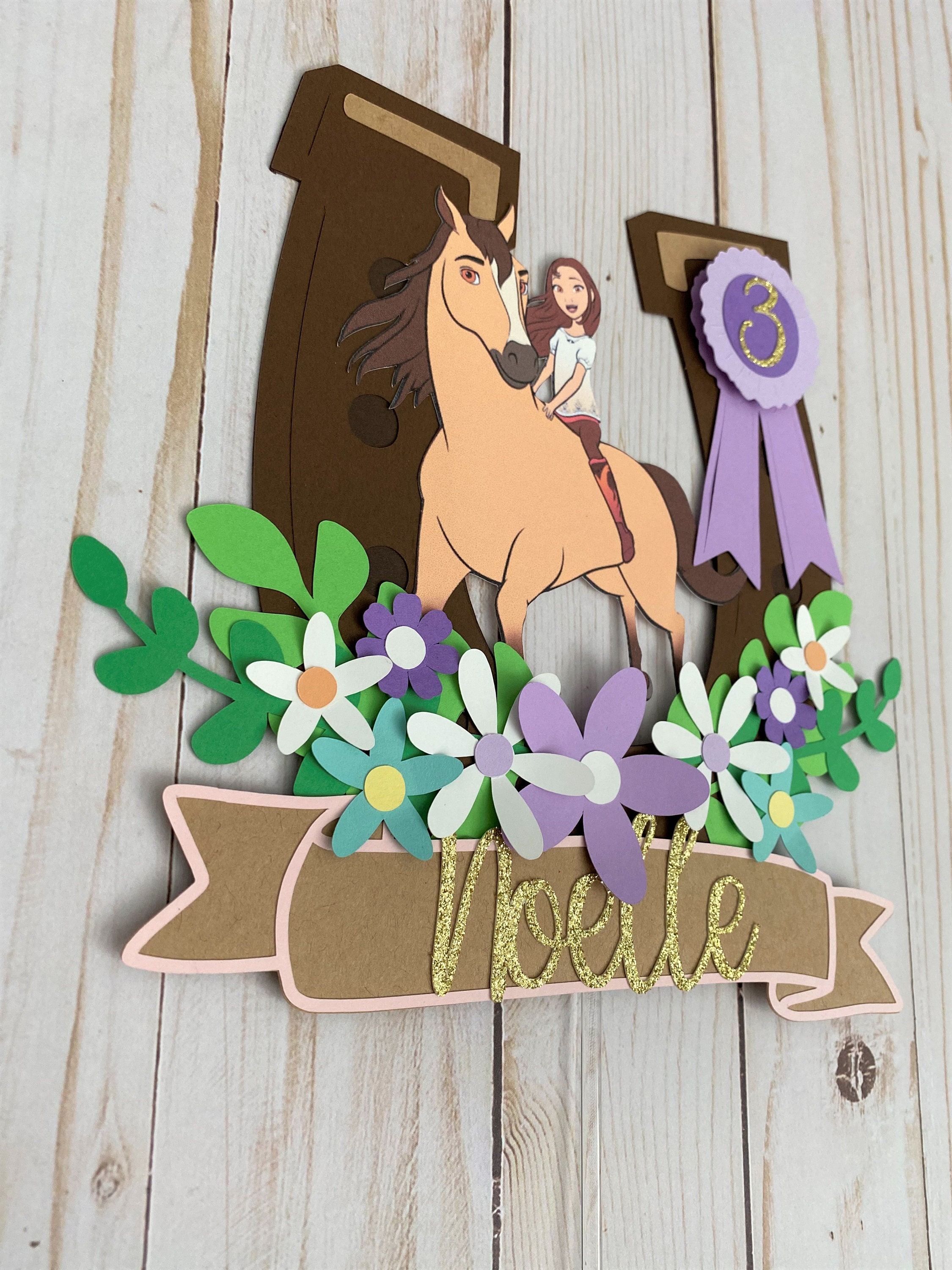 Spirit Riding Free Cake Topper Spirit Riding Free Spirit | Etsy