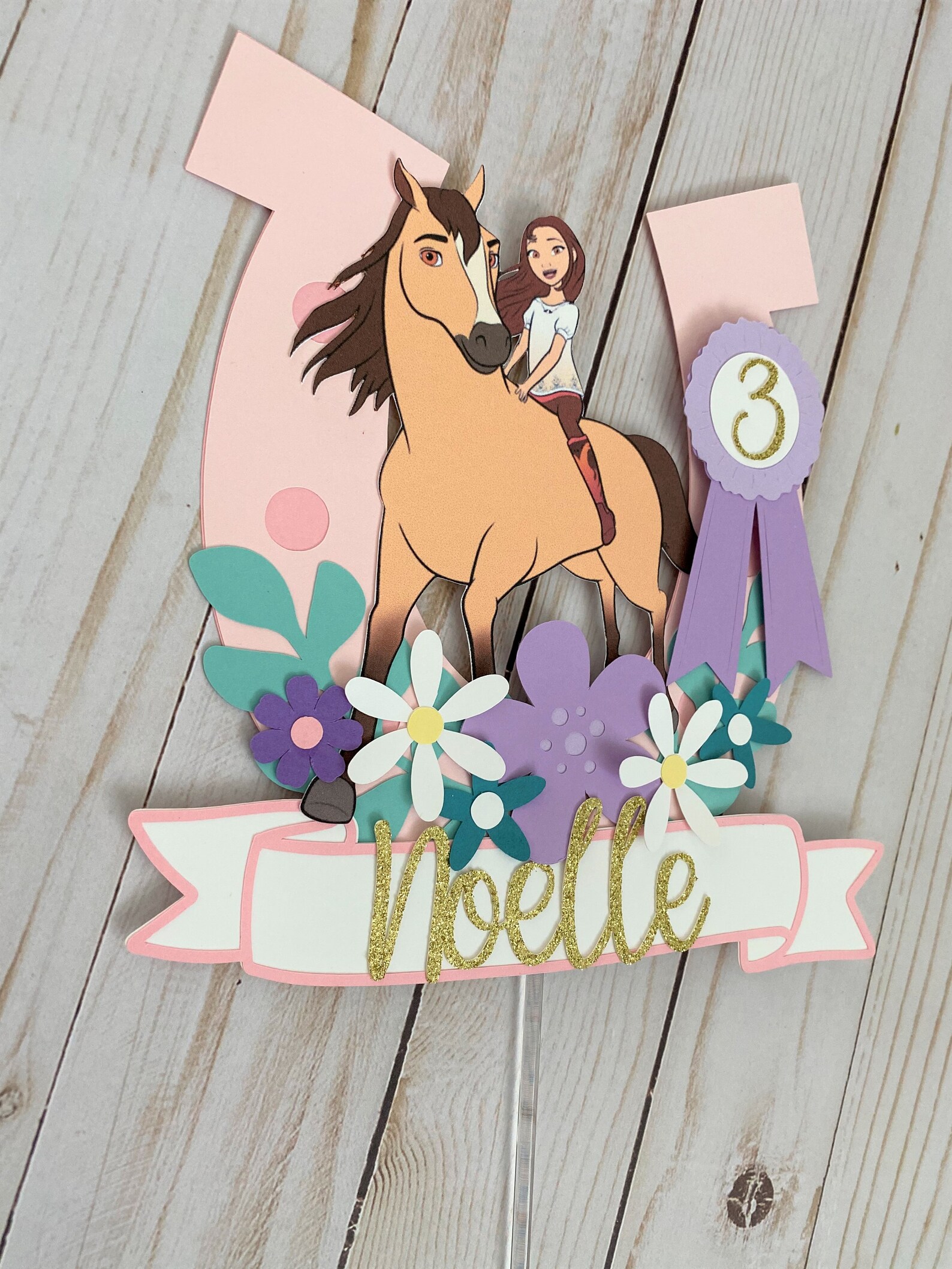 Spirit Riding Free Cake Topper Spirit Riding Free Spirit | Etsy