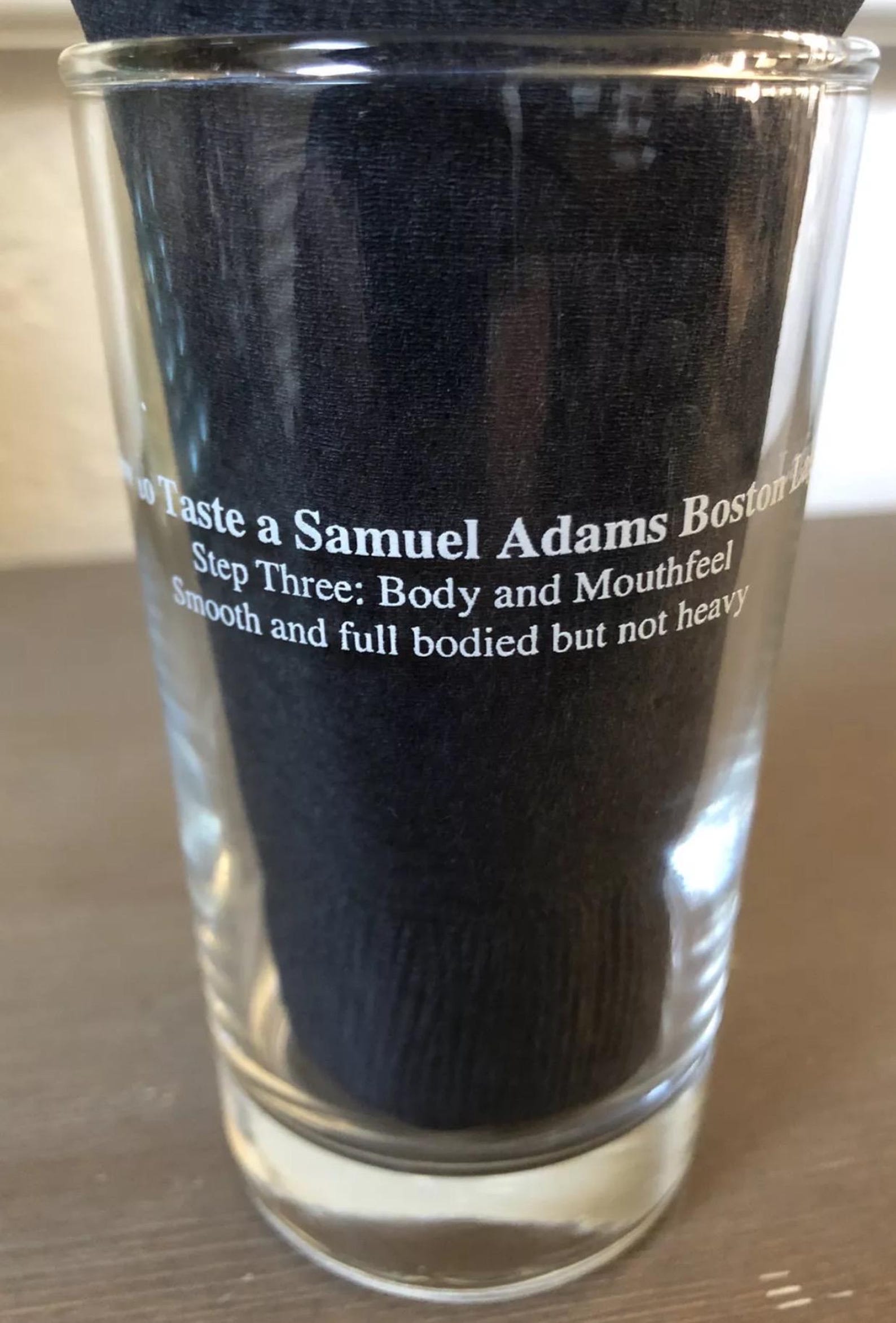 Samuel Adams Boston Lager Set of 2 Taster Beer Glasses 2011 - Etsy